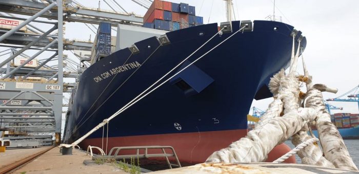 cma cgm argentina rotterdam world gateway - PortalPortuario