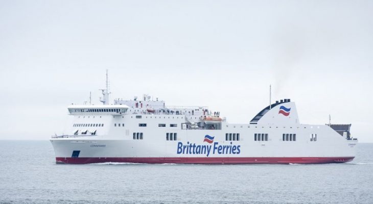 Ferry Connemara llega por primera vez a Portsmouth para operar ruta ...