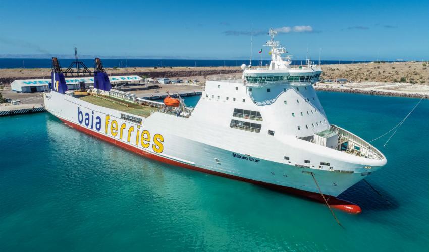México: El buque Baja Star de Baja Ferries regresa al Mar de Cortés ...