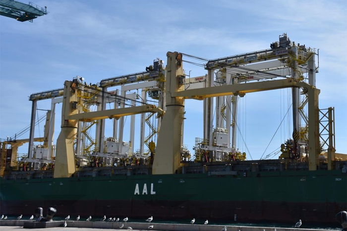 APM Terminals recibe seis nuevas grúas pórtico eléctricas en PortMiami ...