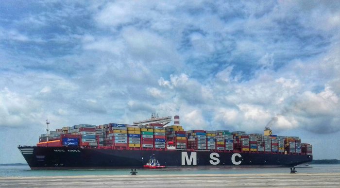 msc anna - PortalPortuario