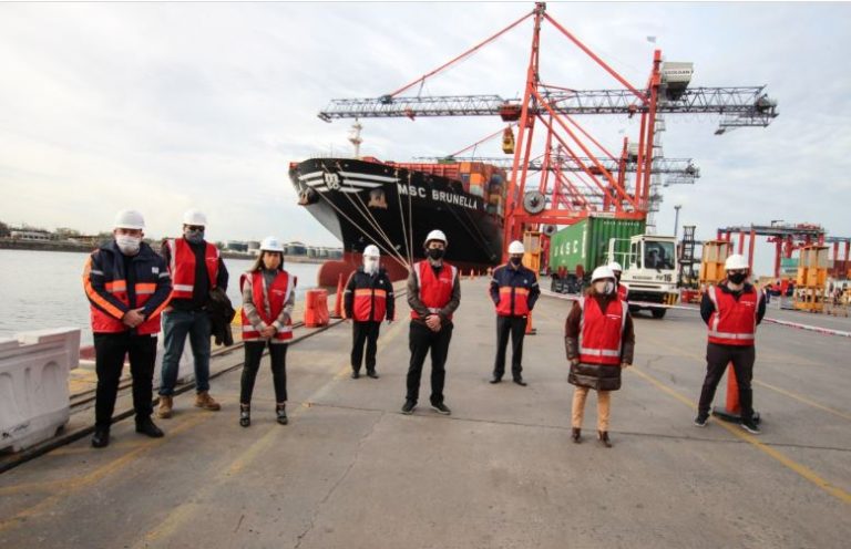 Argentina: Puerto de Dock Sud recibe nuevo embarque de materiales ...