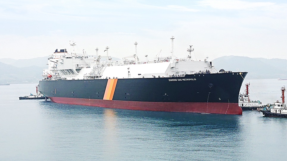 NYK recibe nuevo buque de transporte de GNL destinado para Cameron LNG ...