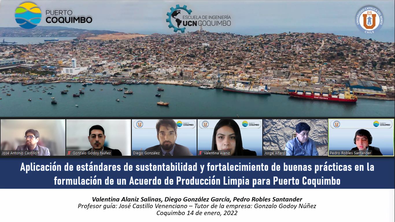 Finaliza proyecto de sostenibilidad liderado por universitarios en Puerto Coquimbo - PortalPortuario