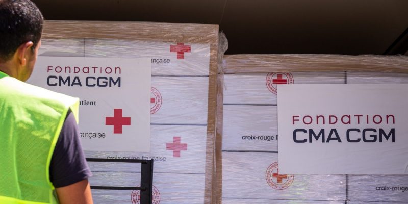 Fundación CMA CGM y Cruz Roja embarcaran 500 contenedores con ayuda ...