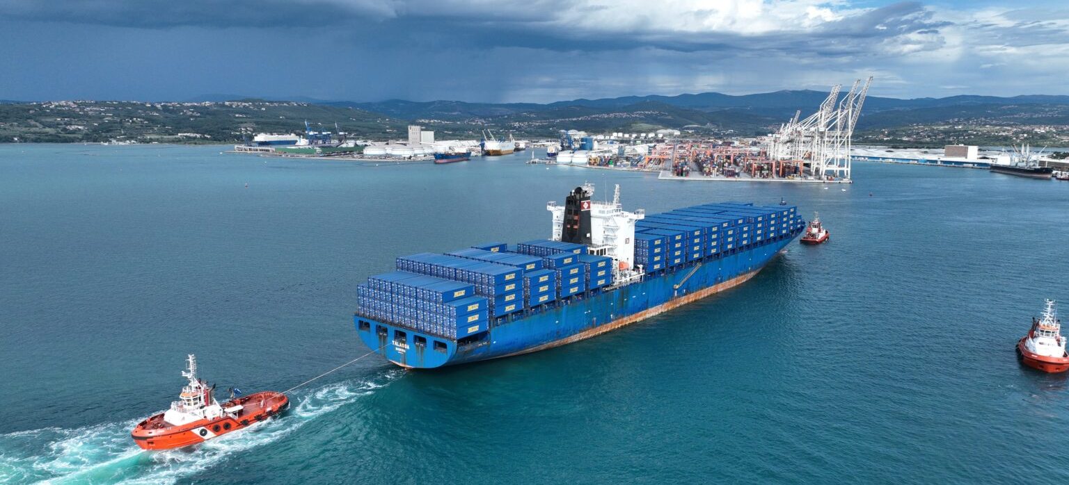 Eslovenia: Puerto de Koper recibe la primera recalada de servicio de ...