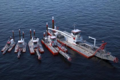 Royal IHC presenta draga CSD eléctrica Beaver E - PortalPortuario