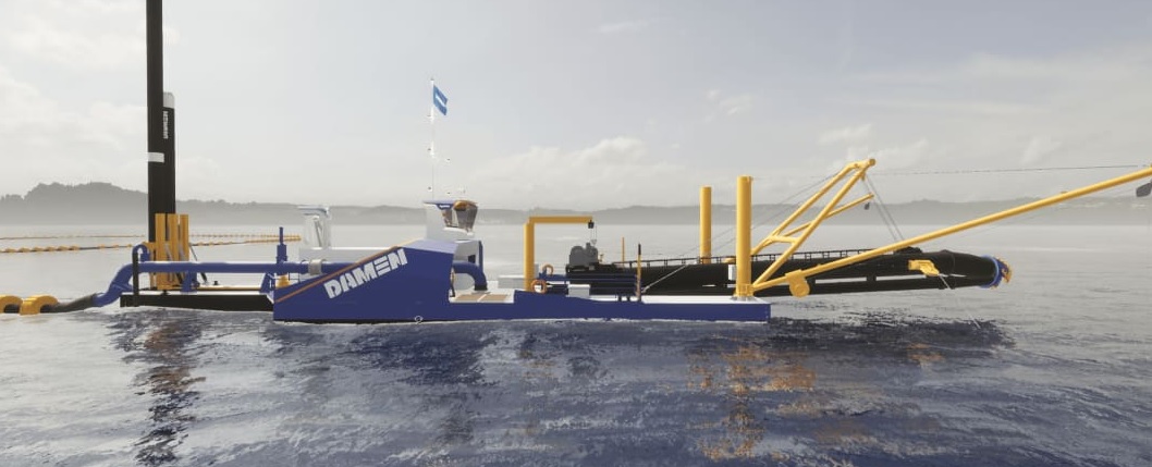 Damen Shipyards presenta en sociedad su nueva gama de dragas de succión ...