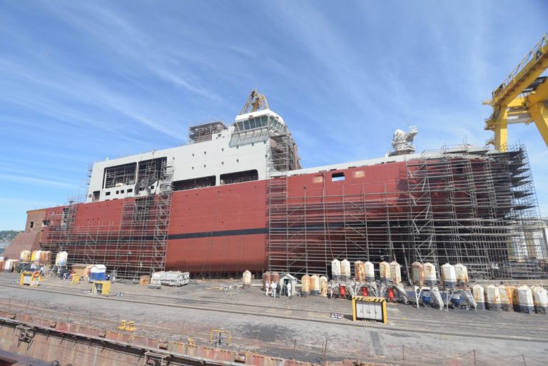 Construcción en Asmar Talcahuano del Buque Rompehielos Almirante Viel ...