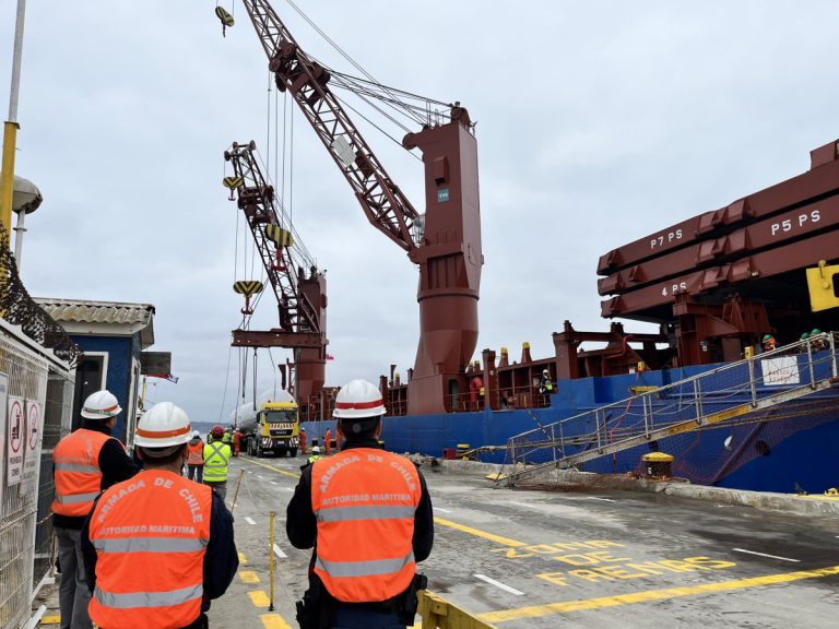 Descargan en Asimar Quintero depurador para Enap Con Con - PortalPortuario