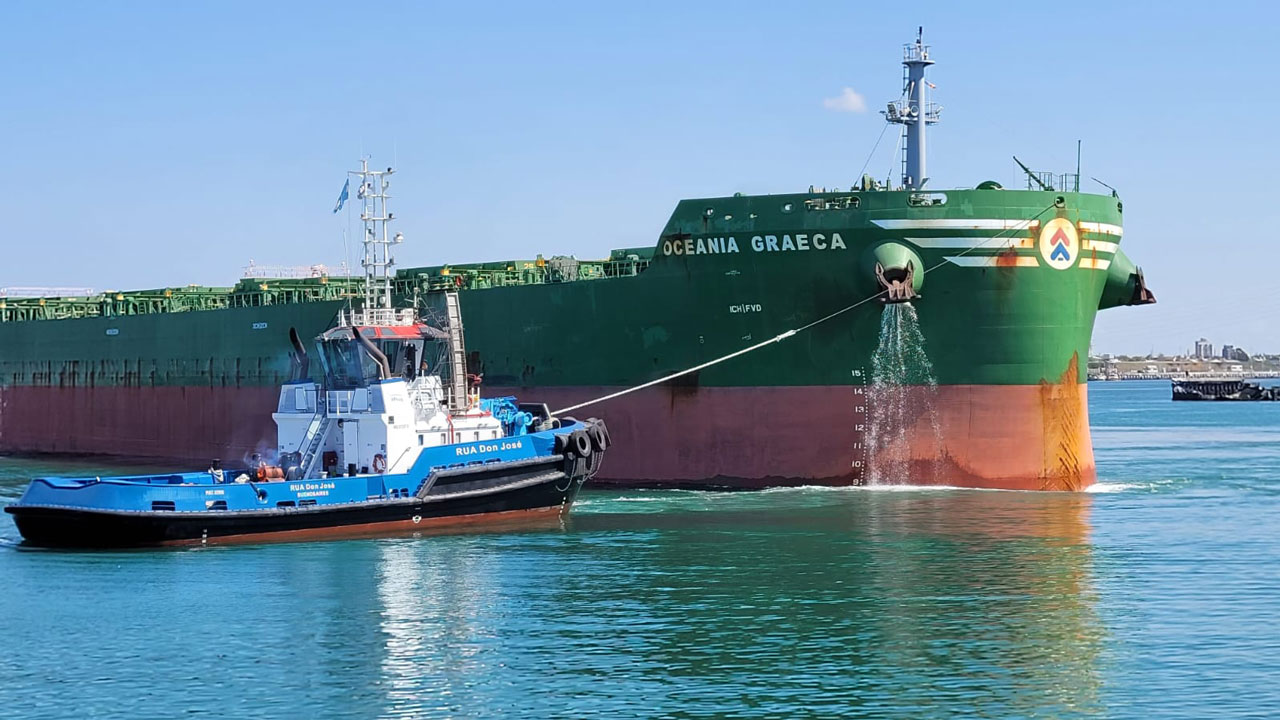 Puerto Quequén octubre - PortalPortuario