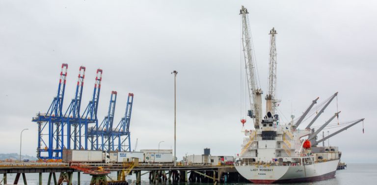 Puerto de Coronel acumula la mayor cantidad de envíos de la Región de ...