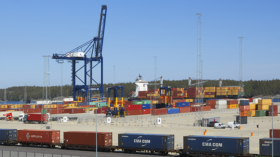 Puerto de Stockholm Norvik inaugura nuevo enlace ferroviario con la ...