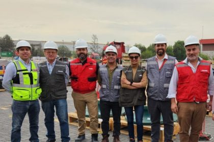 Equipo internacional de Agunsa visita centro logístico de Lampa ...