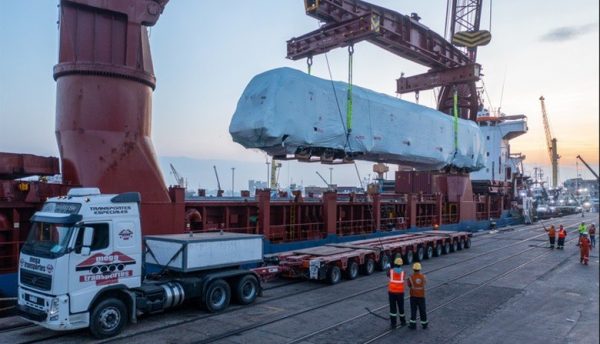 Uruguay: Puerto de Montevideo recibe locomotoras que serán utilizadas ...