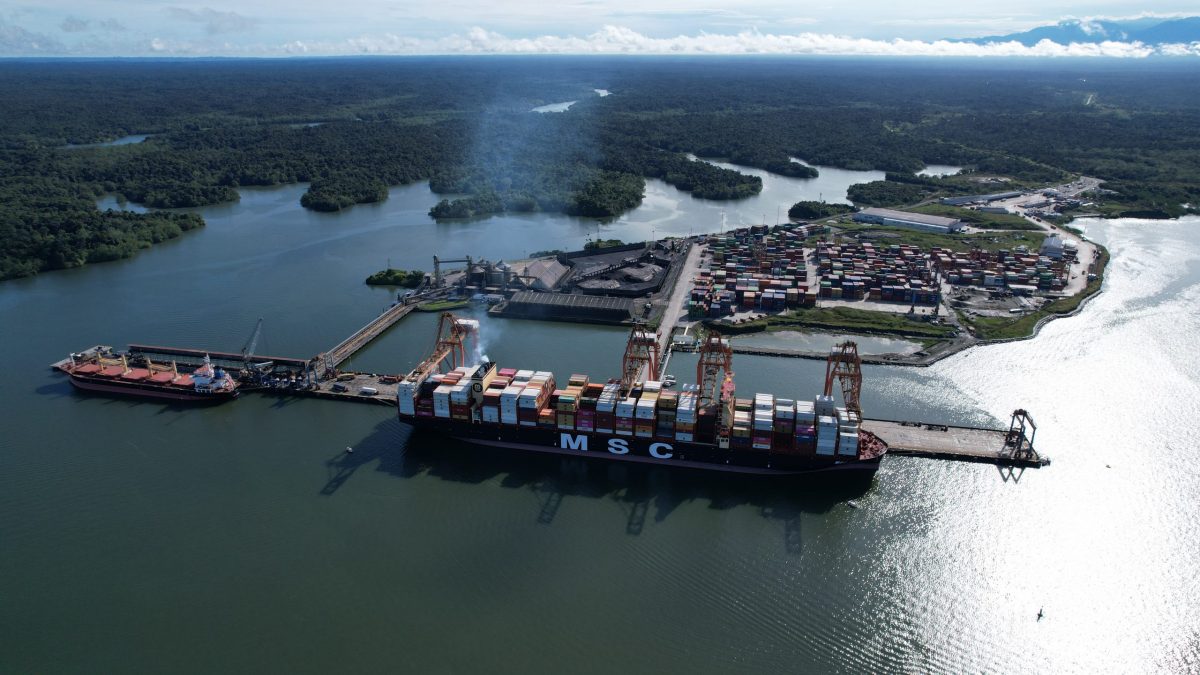 Puerto Aguadulce recibe al buque con mayor capacidad de carga en llegar ...