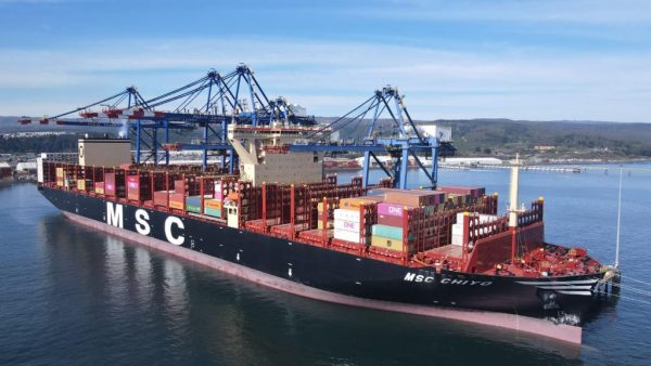 Puerto Coronel atiende al MSC Chiyo - PortalPortuario