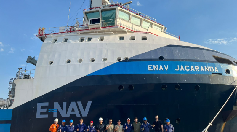 México: Celebran ceremonia de abanderamiento del Enav Jacaranda - PortalPortuario