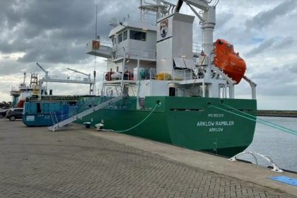 Royal Bodewes entrega Arklow Rambler tras pruebas de mar - PortalPortuario