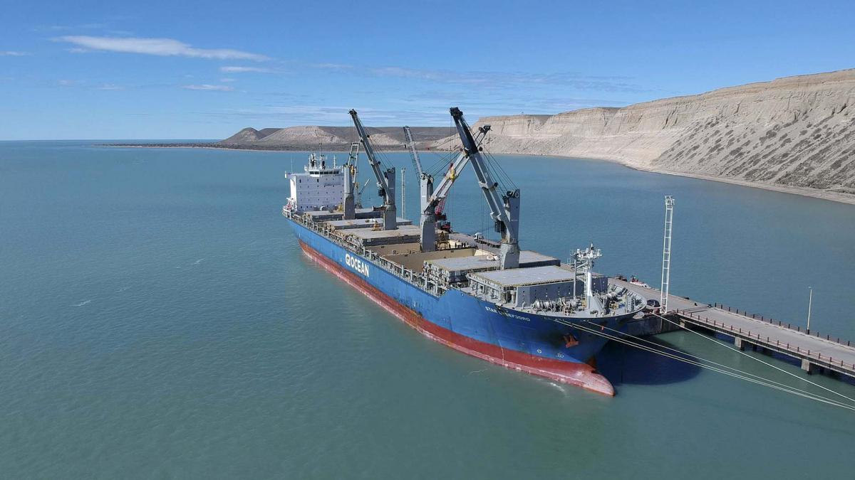 Argentina: Arriba al Puerto de Punta Quilla una nueva turbina para las ...