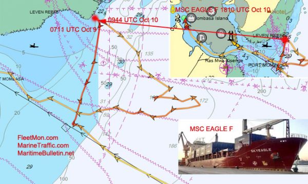 MSC EAGLE F - PortalPortuario