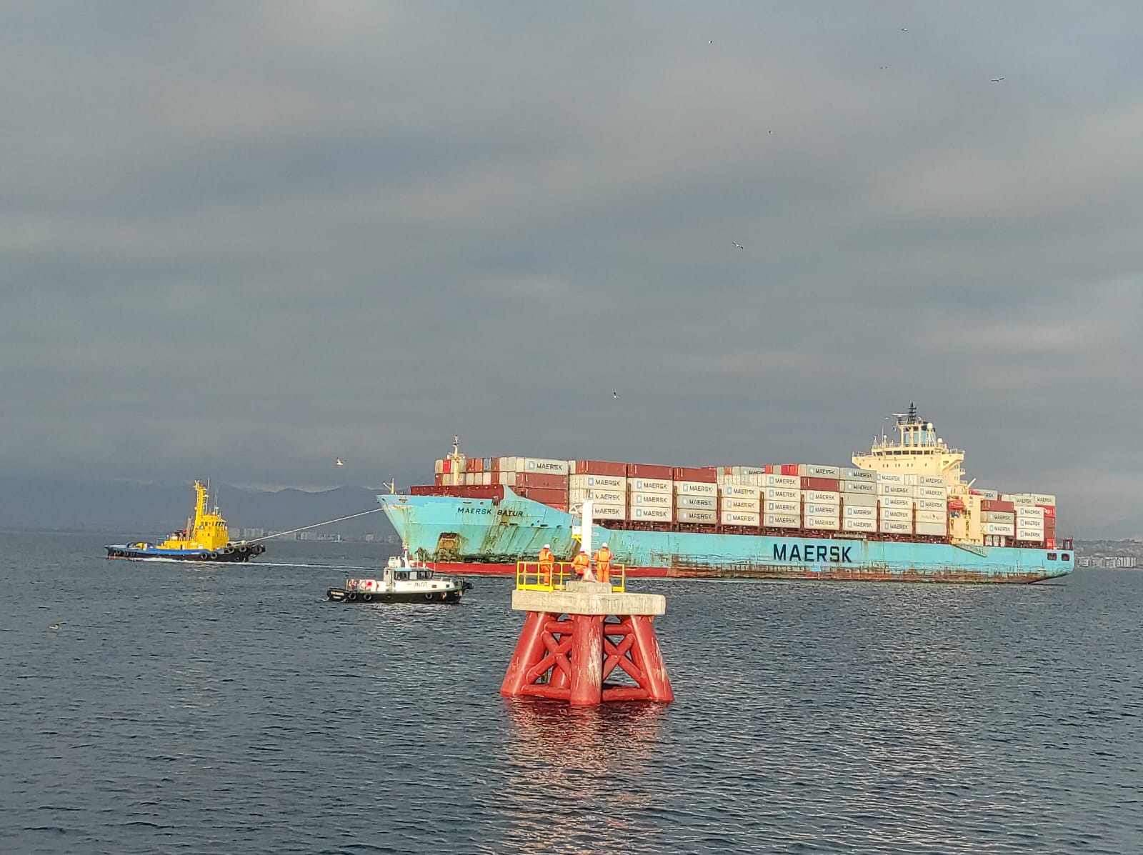 Puerto de Coquimbo recibe por primera vez un portacontenedores de la ...