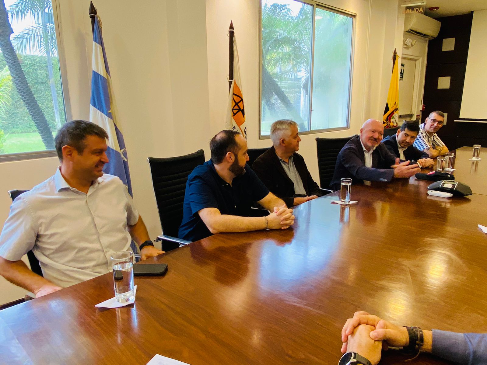 Contecon Guayaquil se reúne con Senae y Embajada de Francia para ...