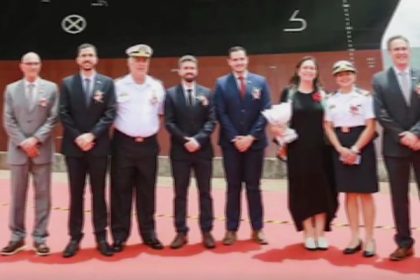 Log-In comemora a nomeação de seu navio Log-In Experience - PortalPortuario