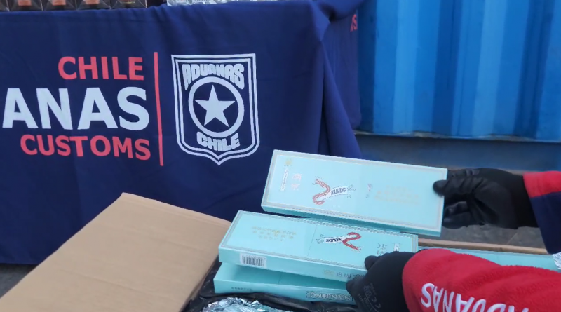 Aduana de San Antonio incauta 1.330 cartones de cigarrillos desde contenedor - PortalPortuario