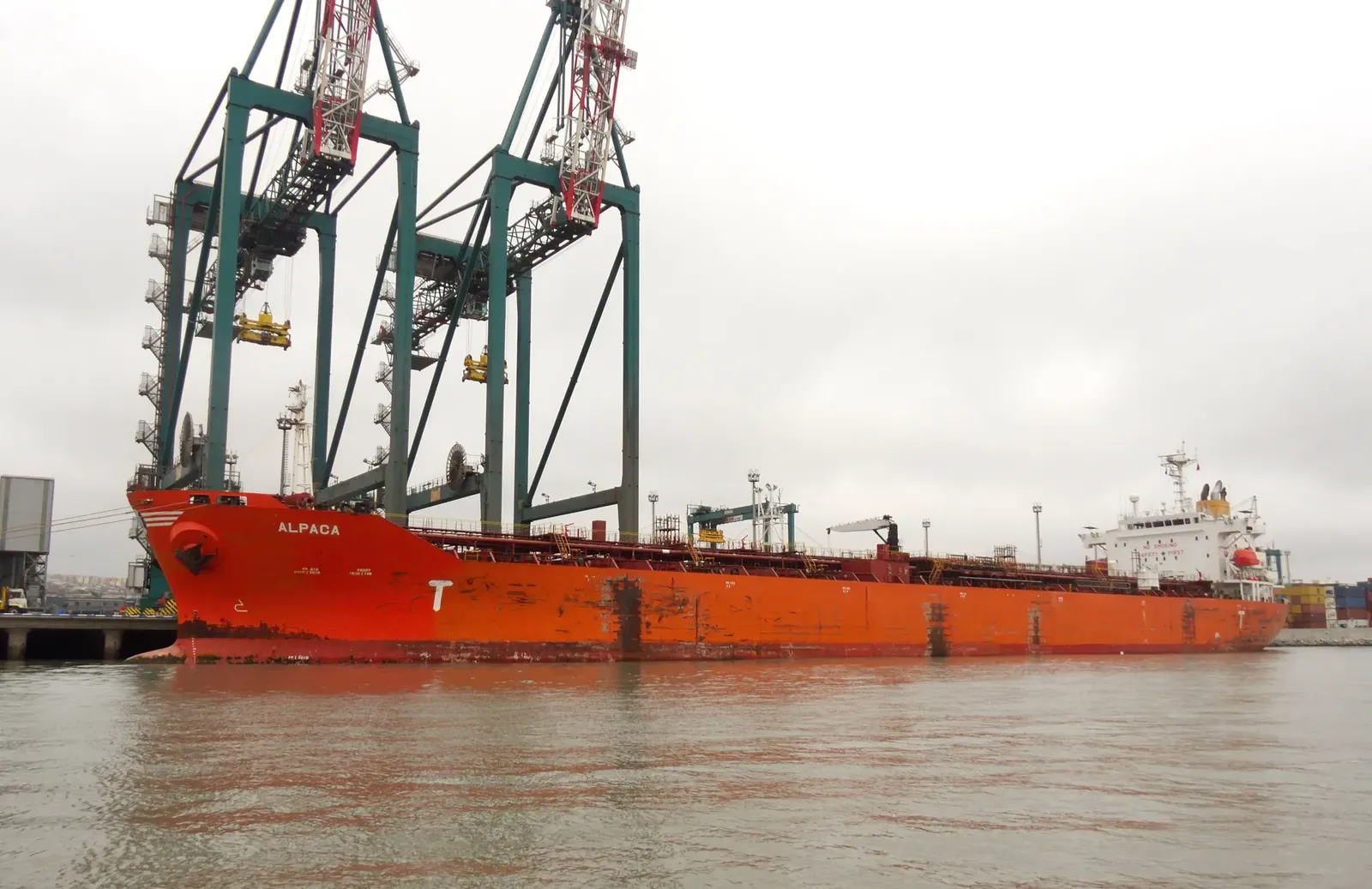 DP World San Antonio reconoce al buque Alpaca por su recalada 500 ...