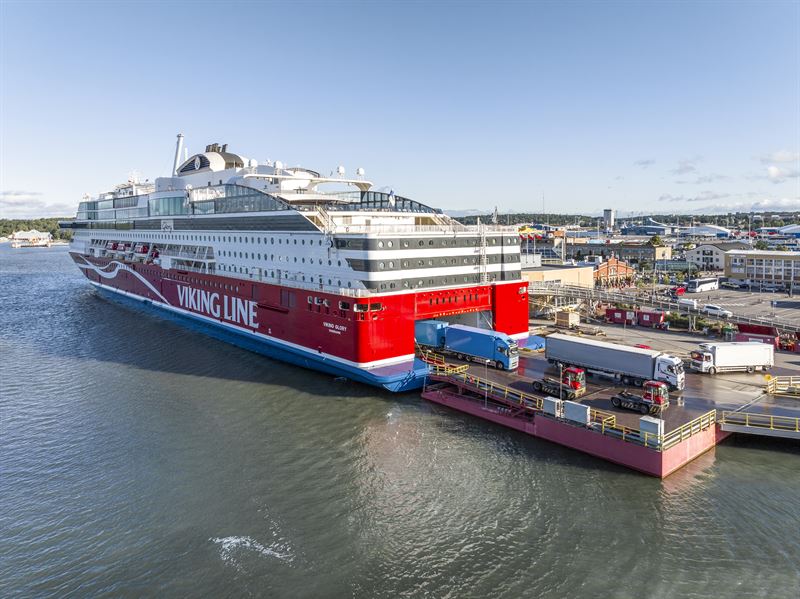 Viking Line, Orlka y Scandic Trans inauguran primer corredor de mercancías ecológico del mar ...