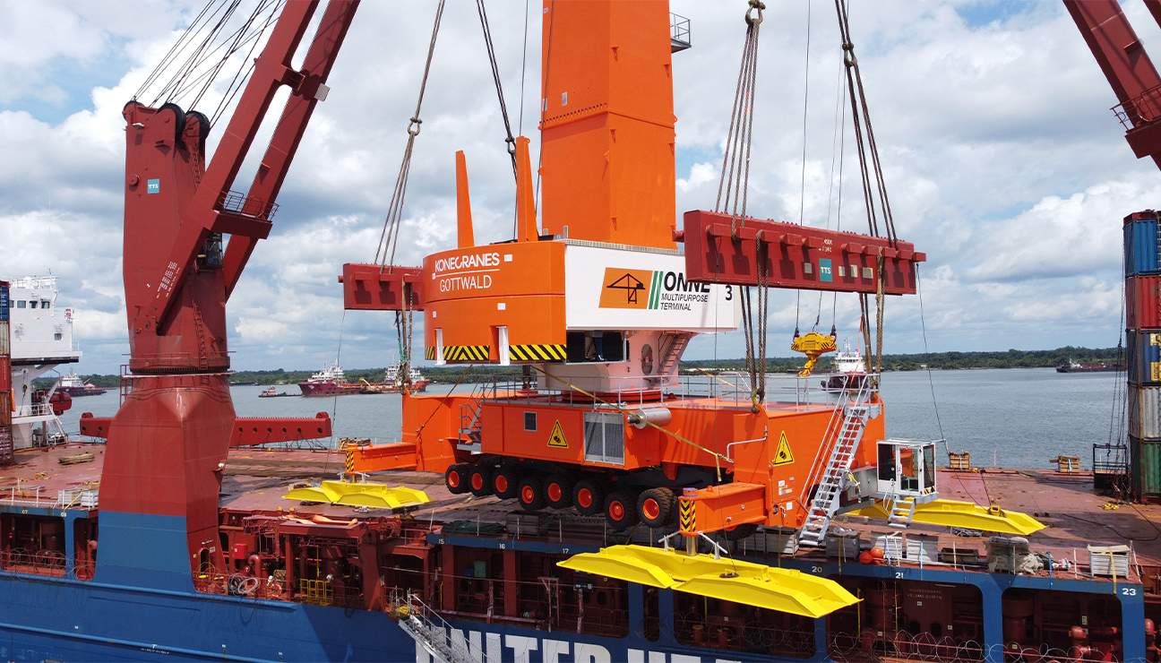 Nigeria: Onne Multipurpose Terminal recibe nuevas grúas portuarias y ...