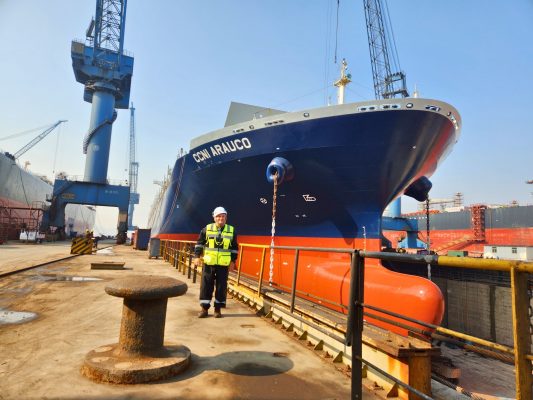 Compañía Marítima Chilena completa renovación del portacontenedores ...