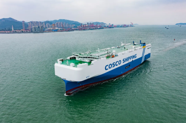 Ro-Ro de Cosco Shipping inicia viaje inaugural desde puerto sueco de ...