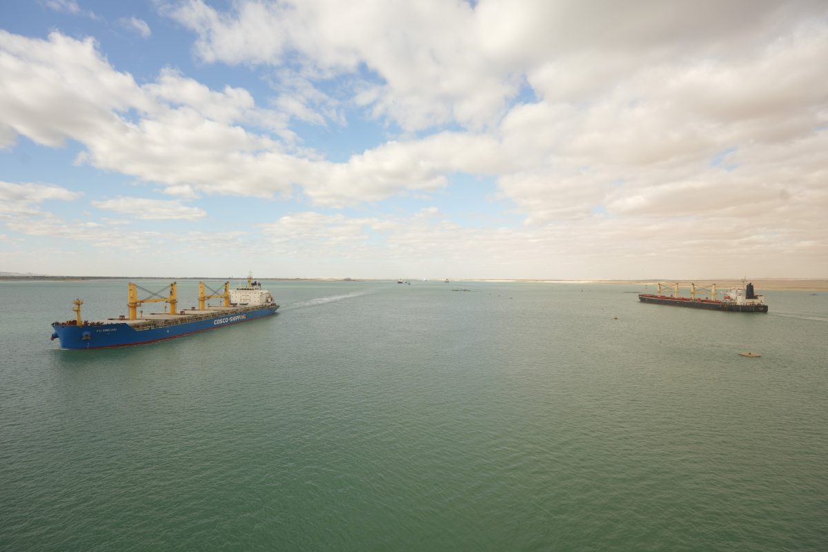 Graneleros Canal de Suez - PortalPortuario