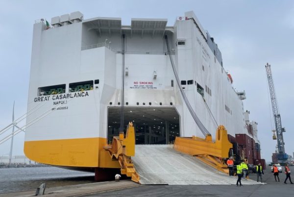 Países Bajos: Puerto de Ámsterdam recibe primera recalada de buque RoRo ...