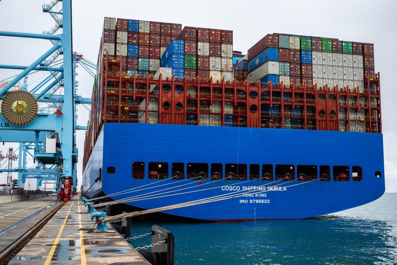 Cosco Shipping Nebula Vado Getaway - PortalPortuario