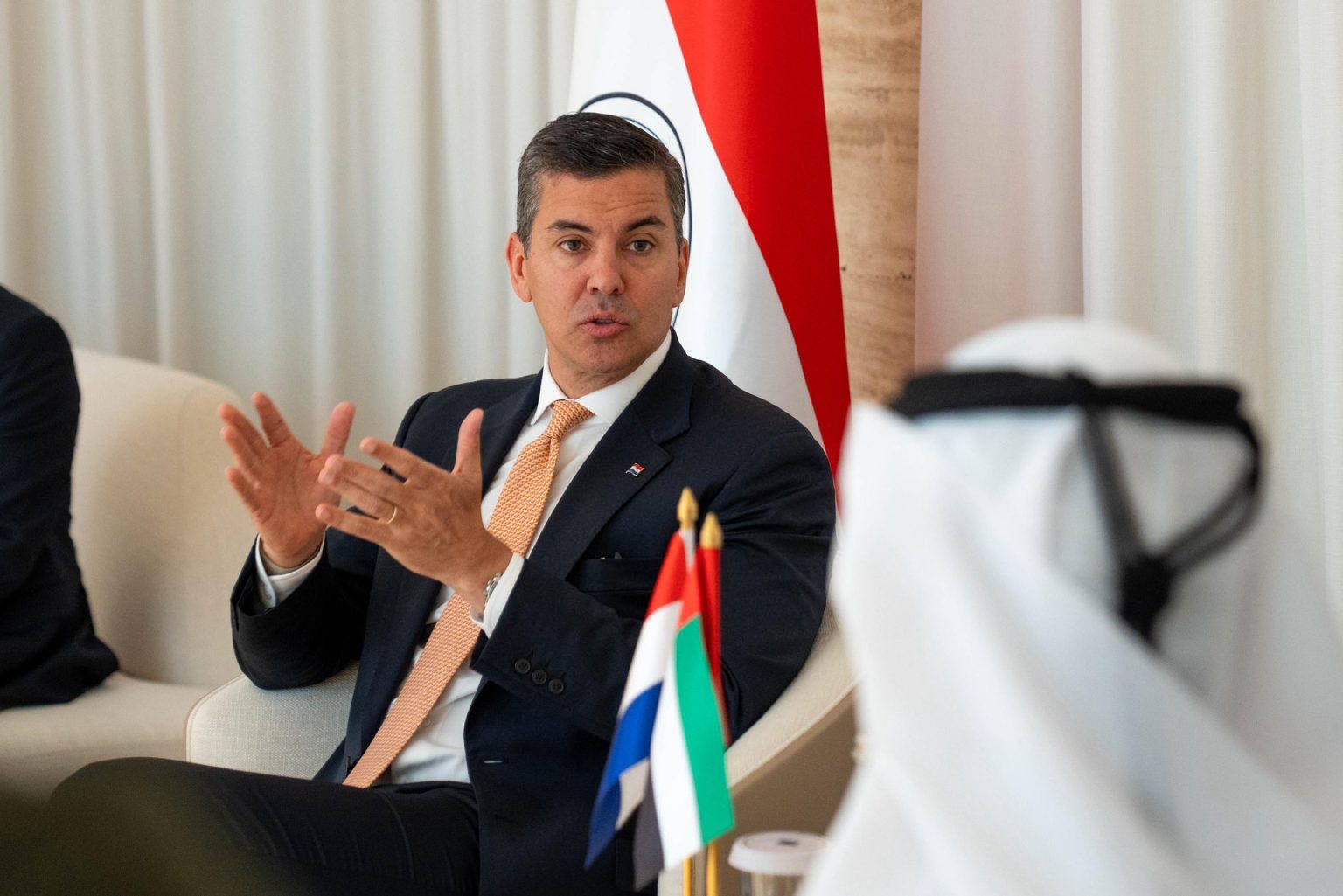 santiago peña con ceo dp world - PortalPortuario