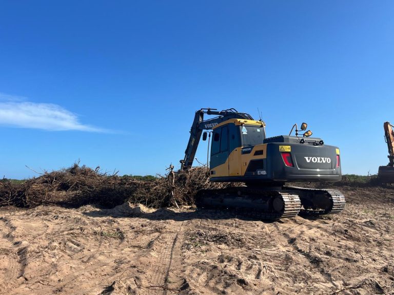 Porto Central avança nas obras com preparação de pedreira para ...