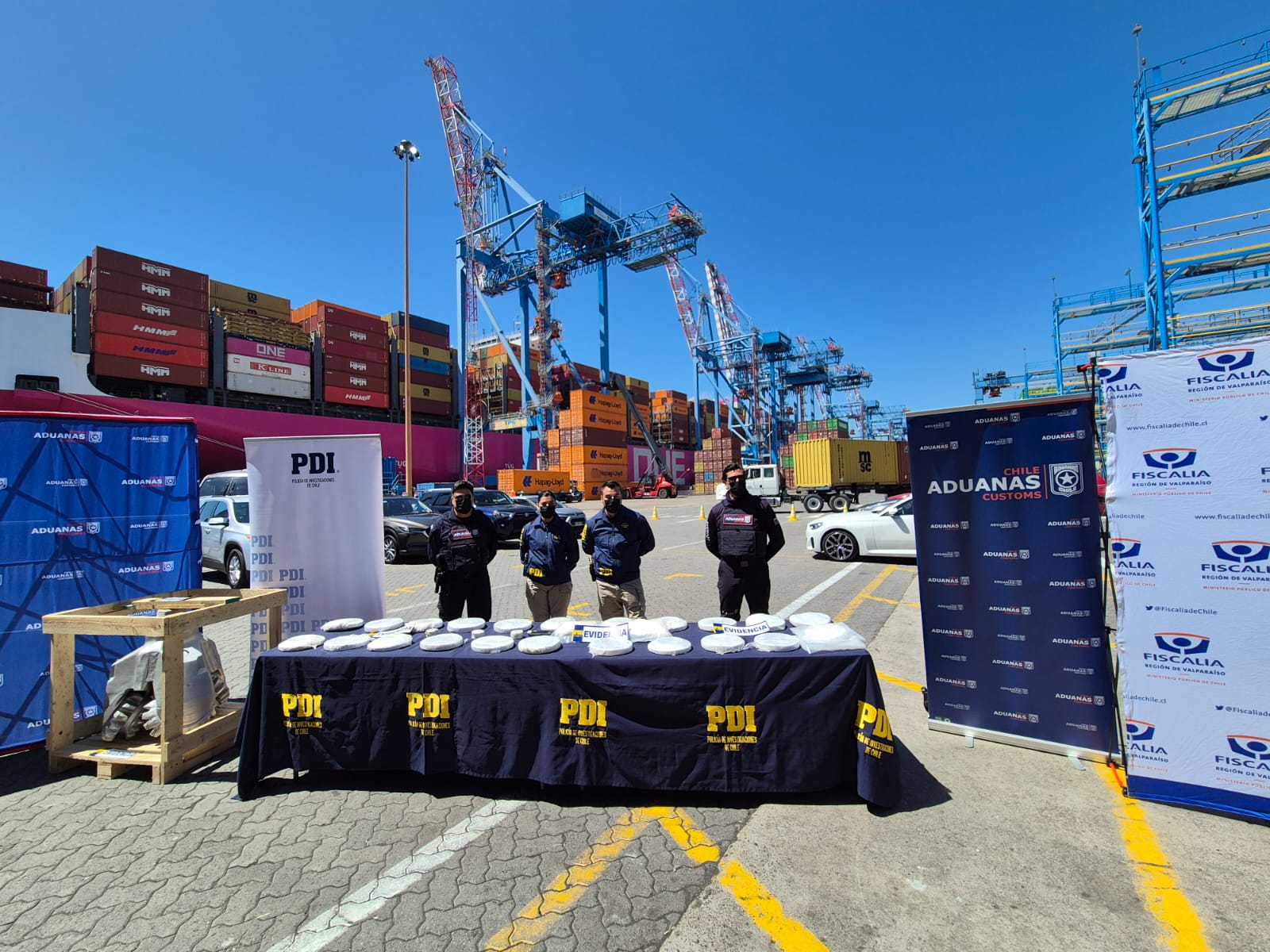 Desbaratan red de narcotráfico internacional que utilizaba puertos de ...