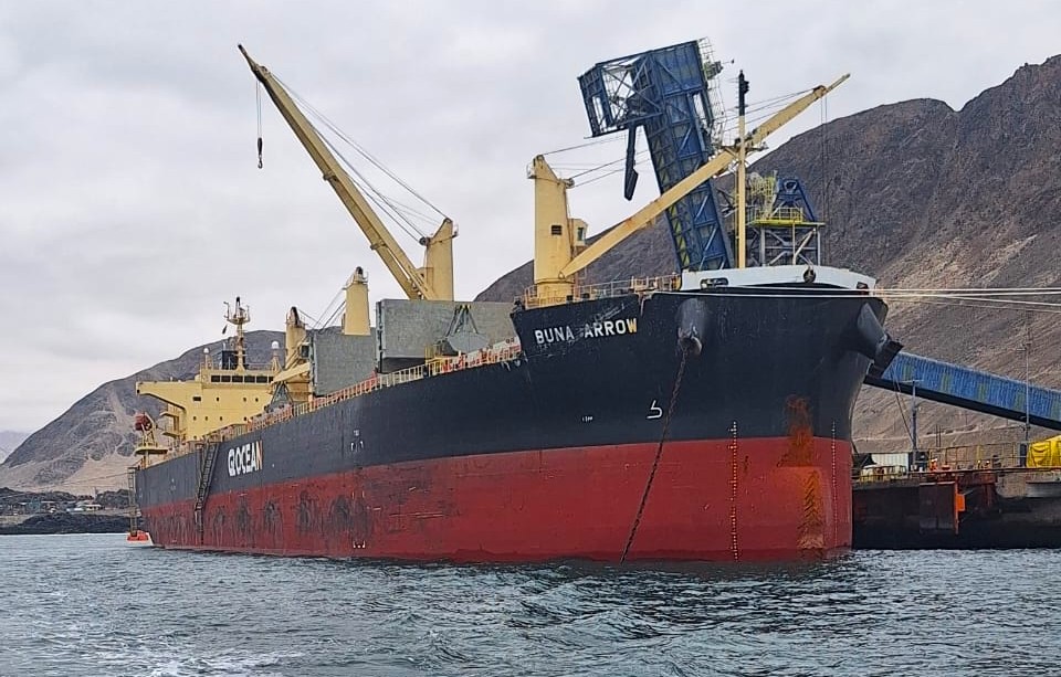 Capstone Copper concreta primer embarque piloto desde Puerto Barquito ...